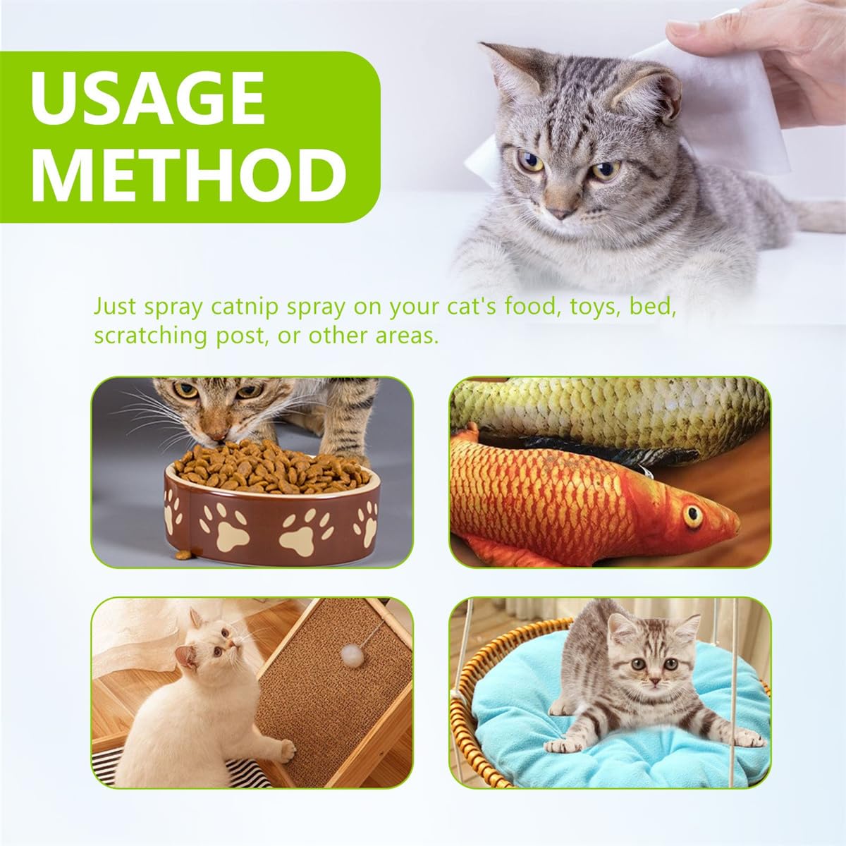 Joycat Spray, Herbal Cat Joy Spray, Catnip Spray for Indoor Cats,100ml Celery Pets Catnip Spray,Cat Training Spray with Catnip, Cat Anxiety Relief,Cat Calming Spray, Anti Scratch Cat Spray (1 Bottle)