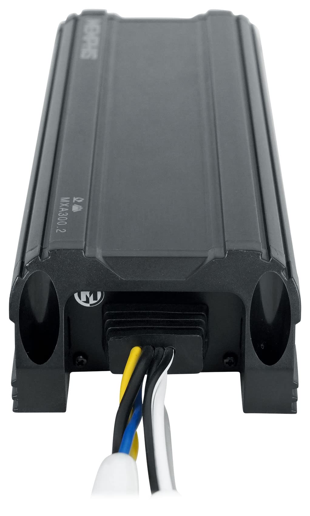 Memphis Audio MXA300.2 300 Watt RMS 2-Channel Amplifier Amp for ATV/UTV/RZR Bundle with MXAHD14KIT Amp Bracket