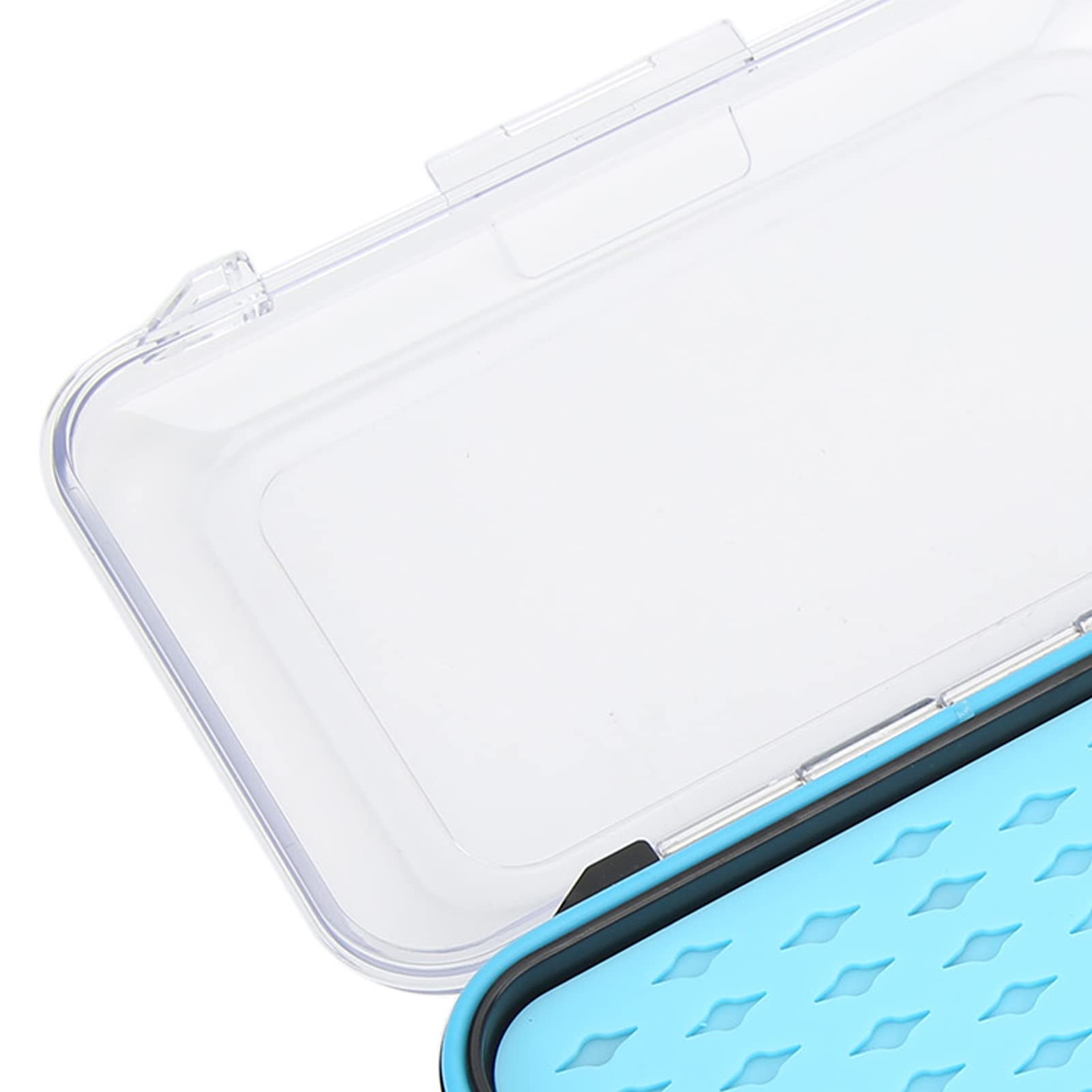 Fishing Accessories and Tools Kit Fishing Box Transparent Double Sided Portable ABS Impact Resistant Waterproof Silicone Lure Tackle Box