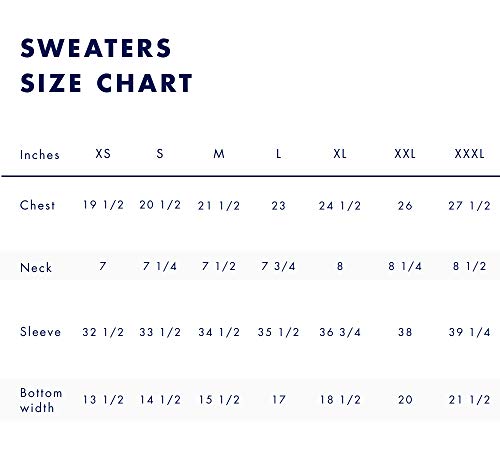 Tommy Hilfiger Men's Cotton V Neck Sweater, Masters Navy, Large