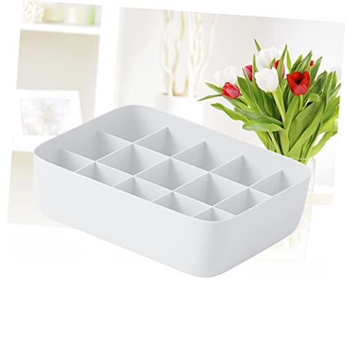 Zerodeko Box Plastic Storage Boxes Plastic Baskets Vanity Storage Organizer Bra Drawer Organizer Panties Drawer Organizer Underwear Storage Box Storage Basket Stackable Basket Divider Sock