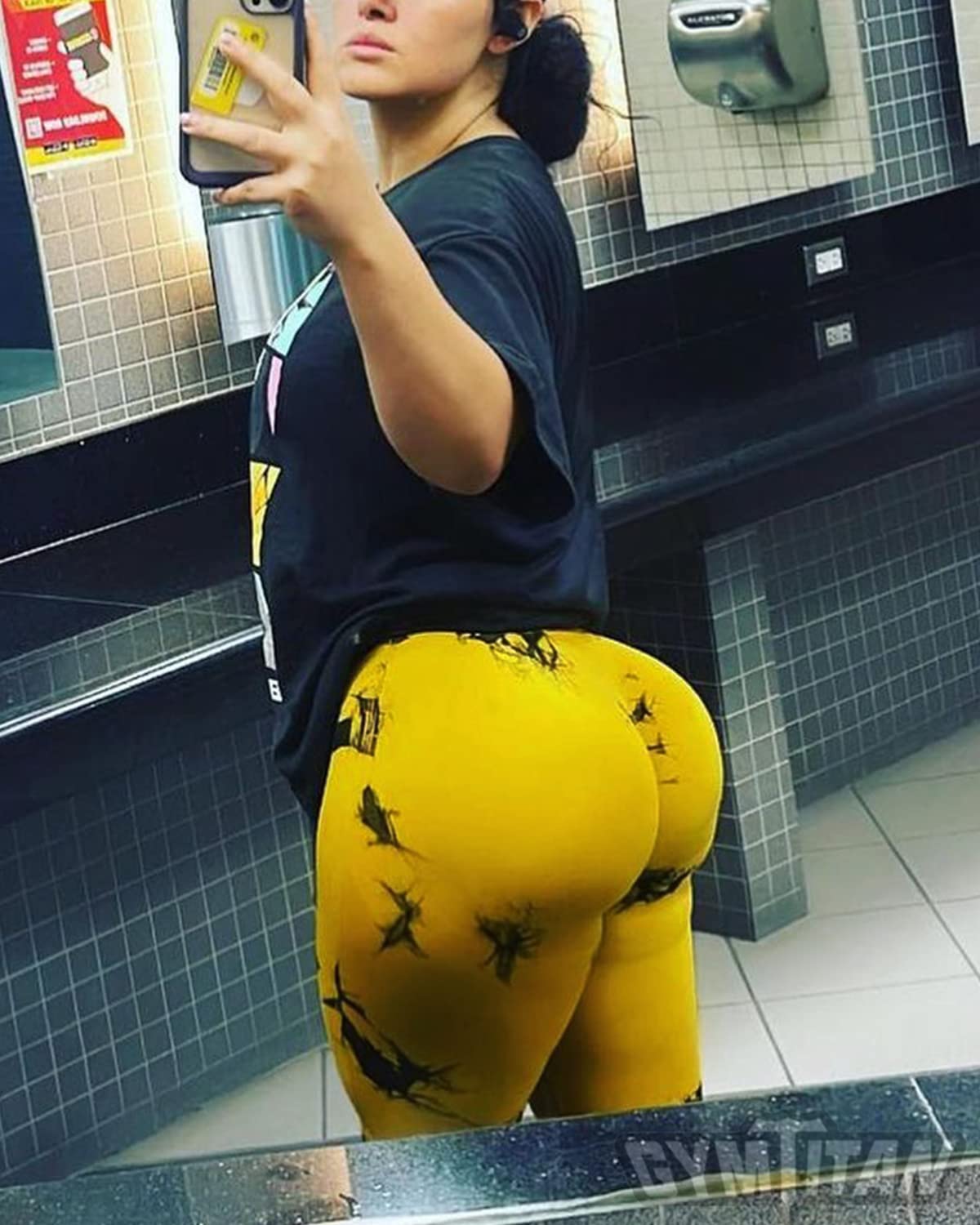 GYMTITAN Women High Waist Seamless Workout Leggings Scrunch Butt Lifting Yoga Pants