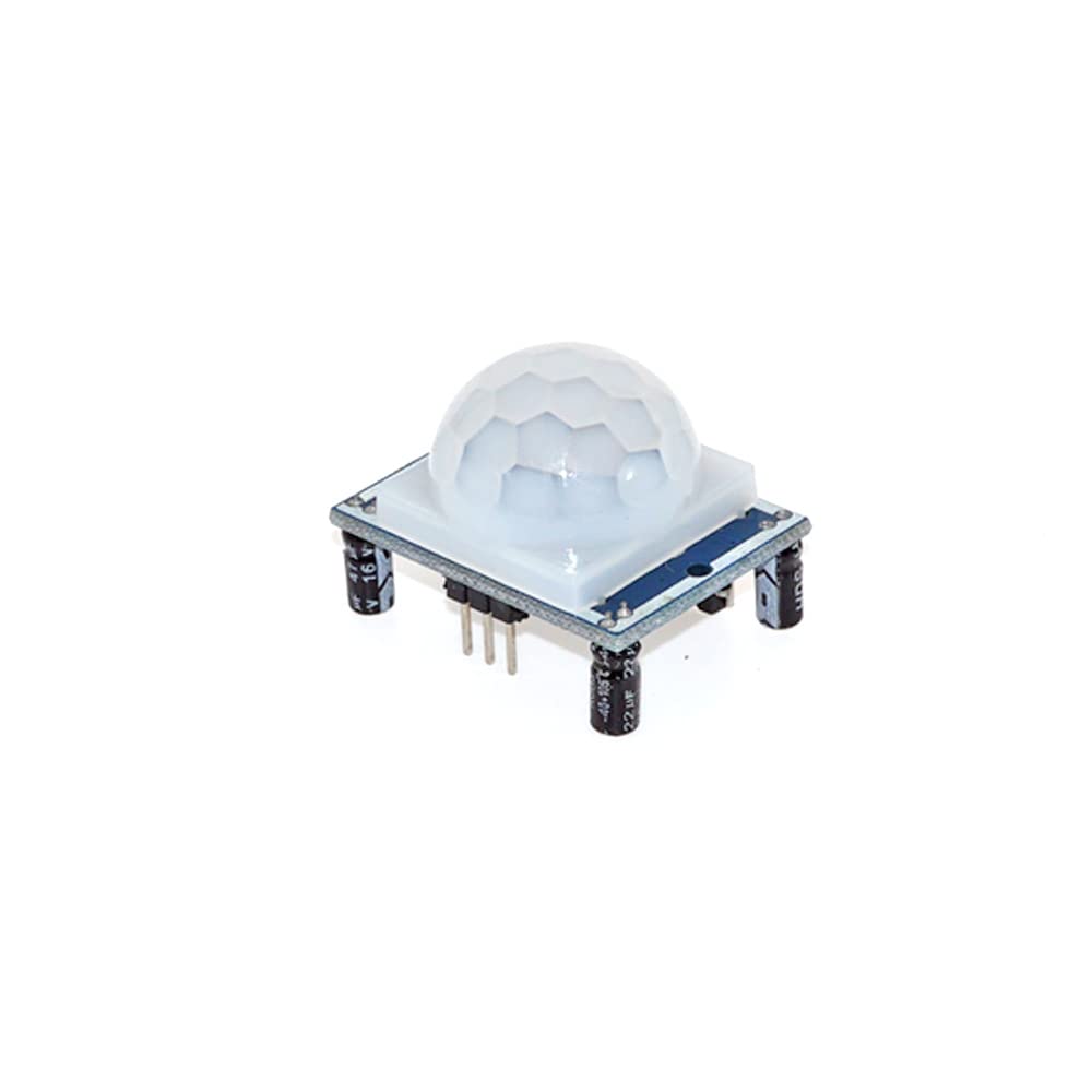 Fielect HC-SR501 Pyroelectric Pir Motion IR Sensor Body Module Infrared for Arduino Microcontrollers 1Pcs