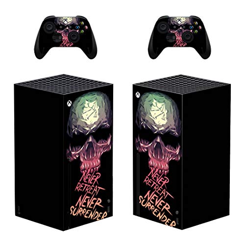 FELIPE SEIJI KUBA Protective Vinyl Skin Decal Cover for Xbox Series X Console Wrap Sticker Skins with Two Free Wireless Controller Decals multi color