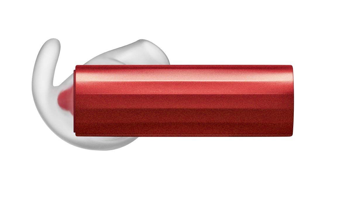 ERA by Jawbone Bluetooth Headset - Red Streak - Retail Packaging (Discontinued by Manufacturer) (Renewed)