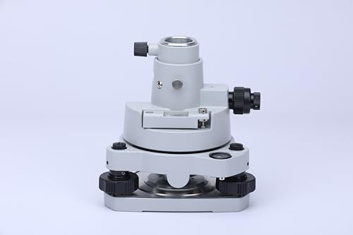 Mountlaser Tribrach Adapter W/Optical Plummet Surveying, Tribrach with Optical Plummet Adjust Screw in Left Hand for Surveying