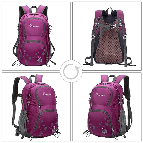 ONETOALL Cycling Backpack, Waterproof Bike Backpacks, 20L Small Hiking Travel Backpack Lightweight Daypacks for Men Women