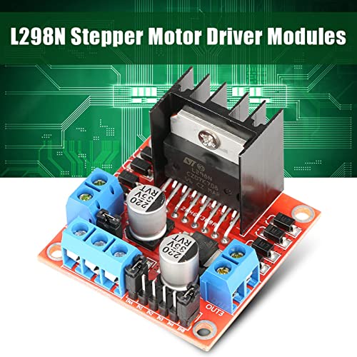 Ozgkee 1pc L298N Module H Bridge Driver Board Module for Stepper Motor Smart Car Robot