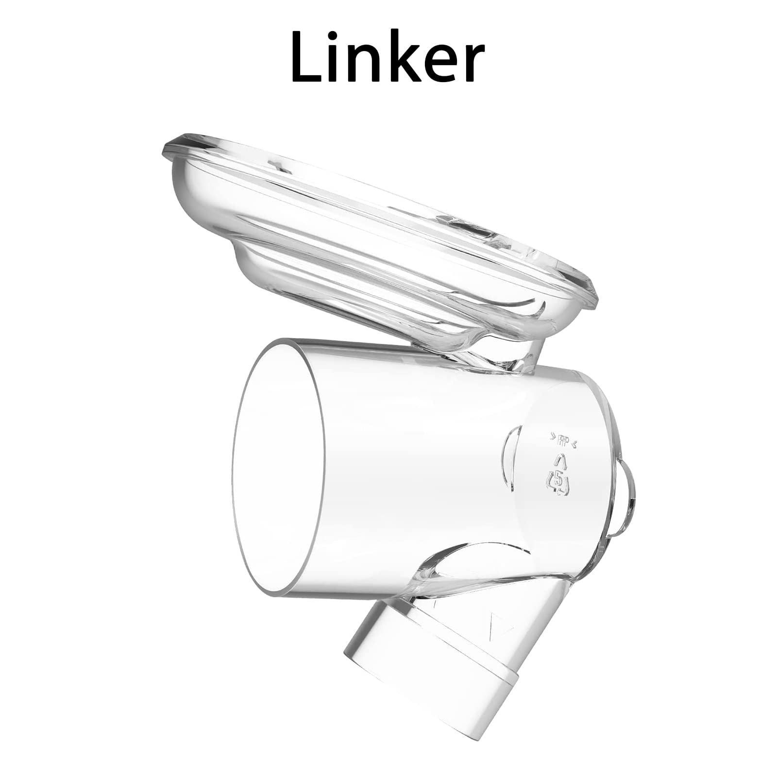 Mompmuir Linker Compatible with Momcozy/TSRETE/HAUTURE/PADRAM/LoveOfLive/OMFMF, Use with Wearable S9 Pro/S10/S12 Parts Replace, Wearable Breast Pump Accessories Connector - 1 Pack