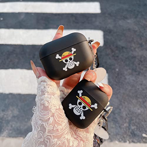 NOLEGA with Anime Lanyard Keychain AirPod Pro Case, Personalised Anime and Unique TPU Process Frosted Soft AirPod Pro Case