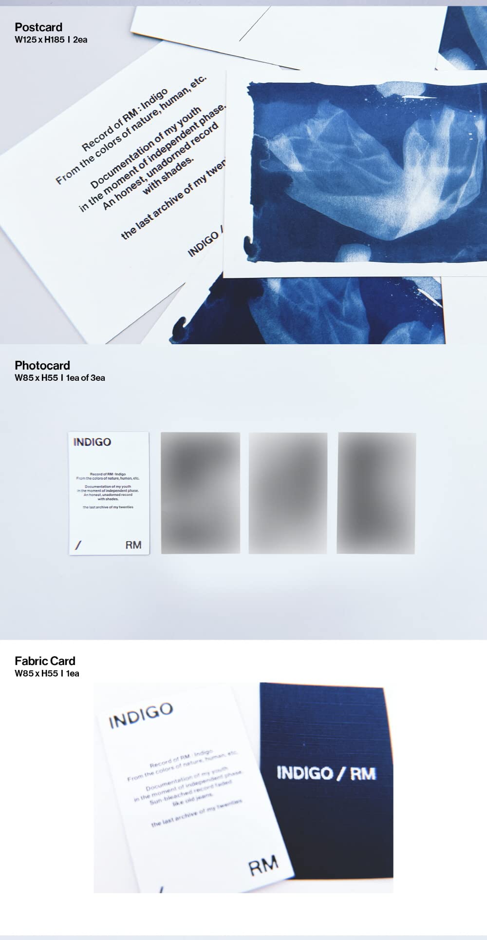 indigo book edition album Y