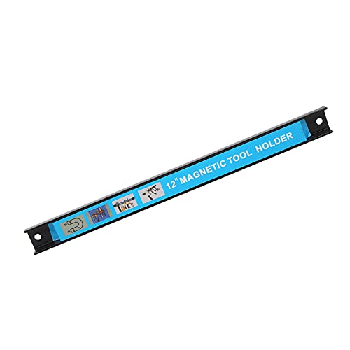Magnetic Tools Holder, 5KG 12in Utility Rack, Magnetic Wrench Rack, Storage Strip Racks Rail Bar, for Garage Workshop Home