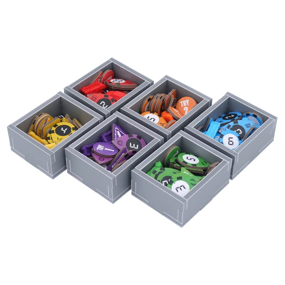 Folded Space Rallyman Dirt and Expansions Board Game Box Inserts
