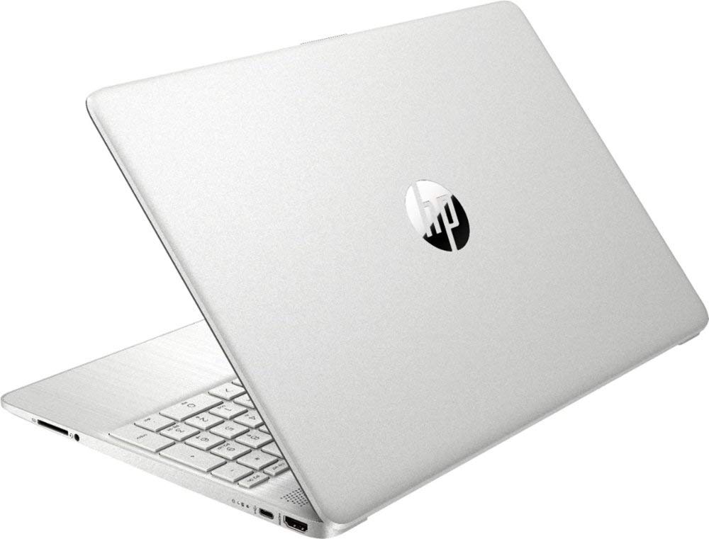 HP 15 Business Laptop Computer 15.6” Diagonal FHD IPS Touchscreen AMD Octa-Core Ryzen 7 4700U Processor (Beats i7-10710U) 8GB RAM 512GB SSD AMD Radeon Graphics USB-C Win11Pro Silver + HDMI Cable