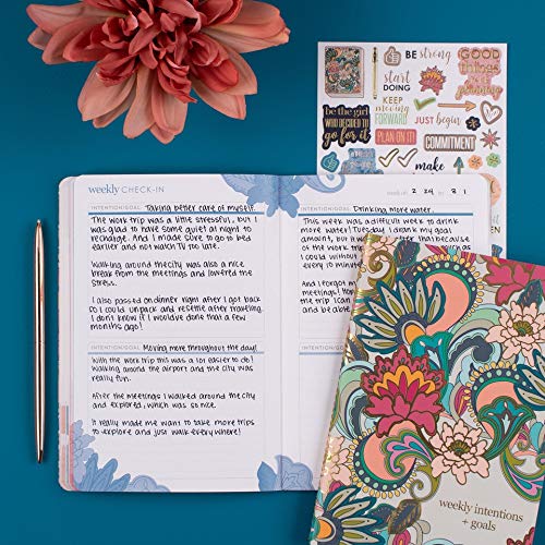 Erin Condren Petite Planner - Weekly Intentions and Goals for Building Habits. Increase Productivity, Set Goals, and Track To-Do Lists. Notetaking for Track Progress