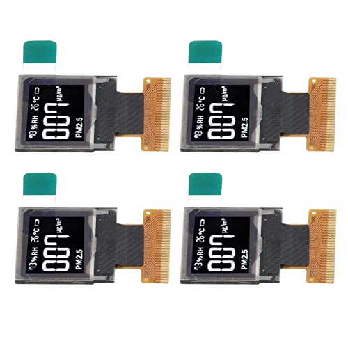 LCD Display Screen, Organic Light Emitting Diode LCD Display Bright Glass Free Construction White Displaying 0.66in for Maintenance