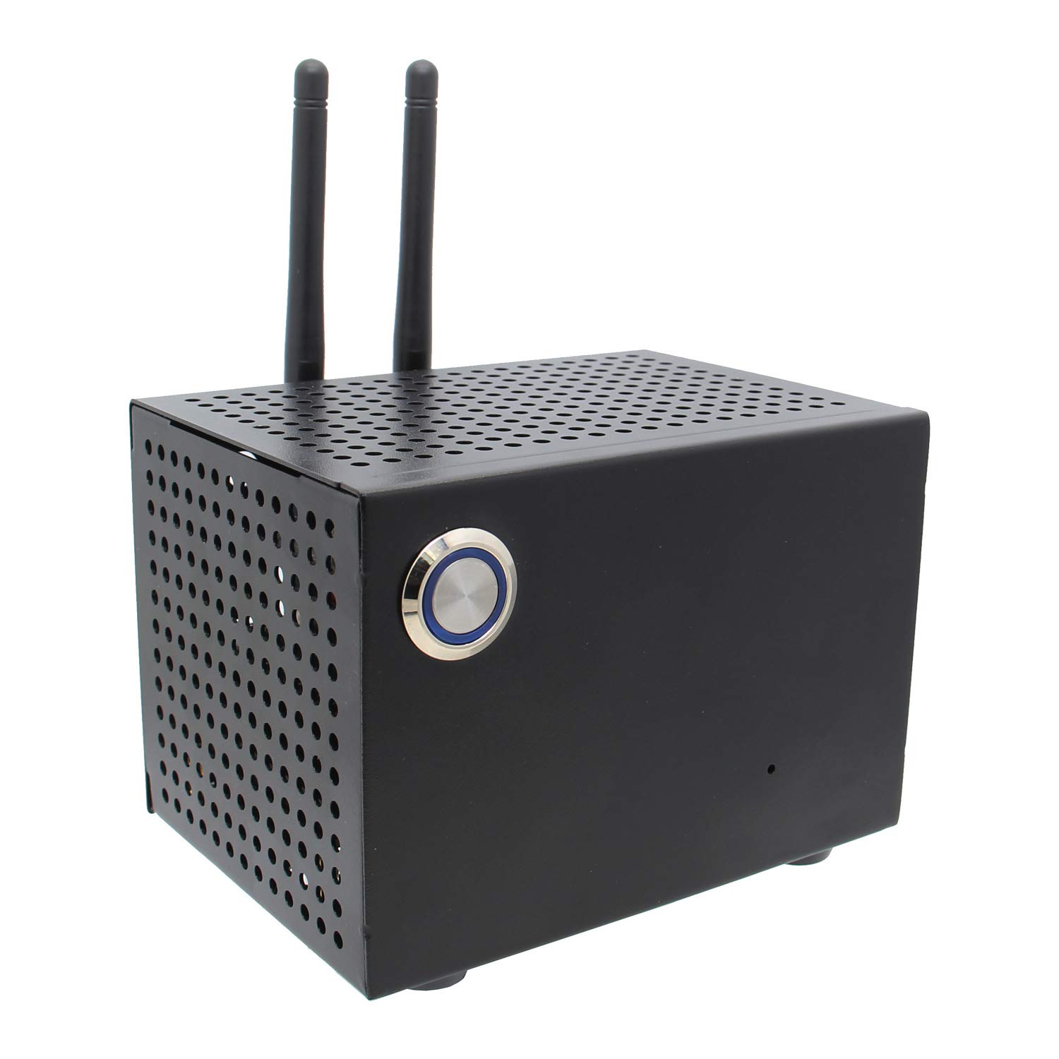 Geekworm T300-C3 Metal Case with Power & Reset Switch Compatible with Jetson Nano A02/B01/2GB and T300 2.5 inch SATA SSD/HDD Shield
