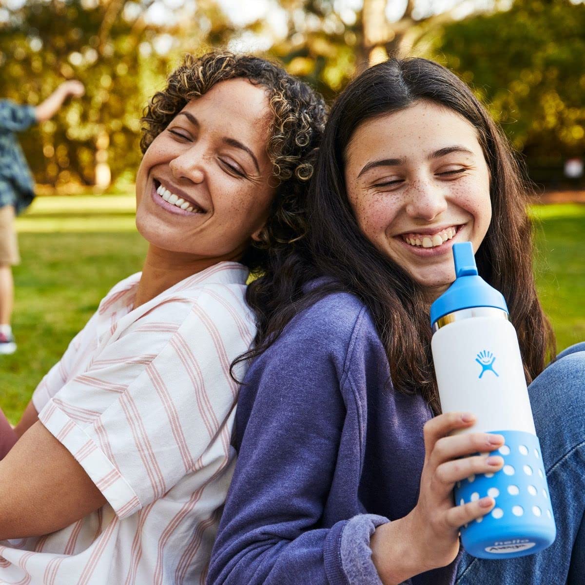 Hydro Flask 12 OZ Kids Wide Mouth Straw LID and Boot Honeydew