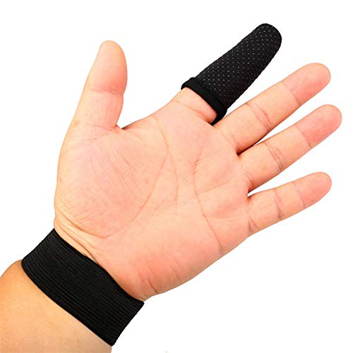 Fishing Single Finger Glove, 1Pc Fishermen Single Finger Protector Non-Slip Cover Fishing Glove Accessory - Blue