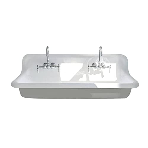 Vintage Tub & Bath 48 Inch Cast Iron High Back Farm Sink