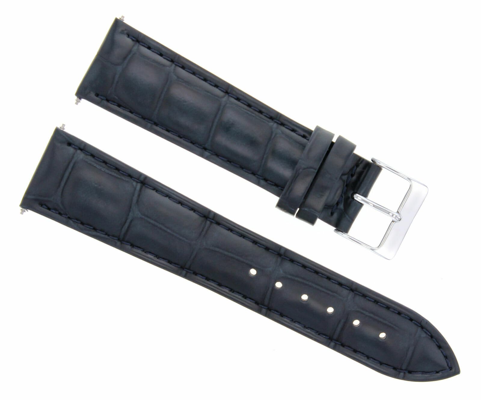 Ewatchparts 19MM NEW LEATHER WATCH BAND STRAP FOR IWC PILOT PORTUGUESE TOP GUN PORTOFINO