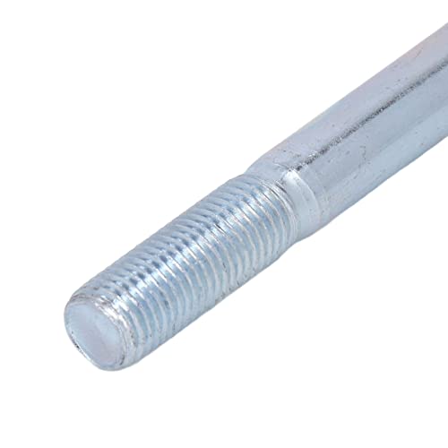 Kadimendium Half Tooth Bolt, Hex Half Tooth Bolts Strong Carbon Steel Standard Size Wear Resistance 10 Pcs for Polishing Machine(10x250)