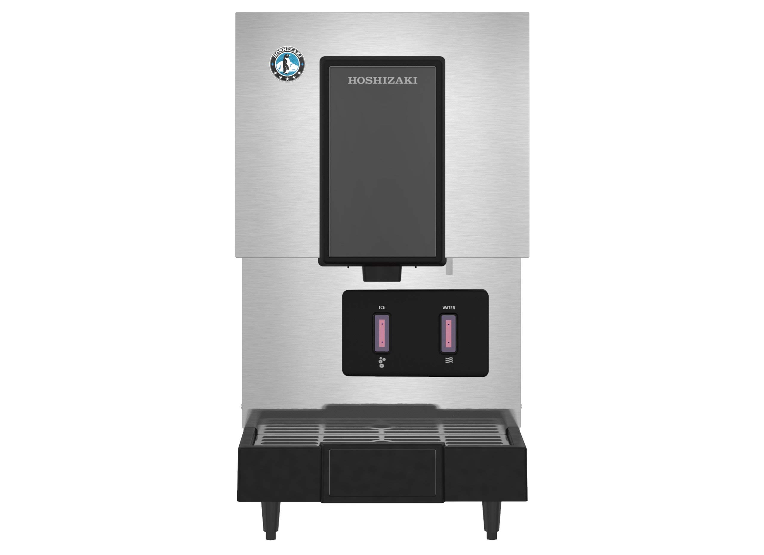 Hoshizaki DCM-271BAH-OS, Cubelet Ice and Water Dispenser, Air-Cooled, Hands Free Dispenser, Built in Storage Bin