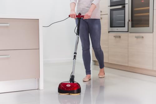 Ewbank EP170 All-In-One Floor Cleaner, Scrubber and Polisher, Red Finish, 23-Foot Power Cord