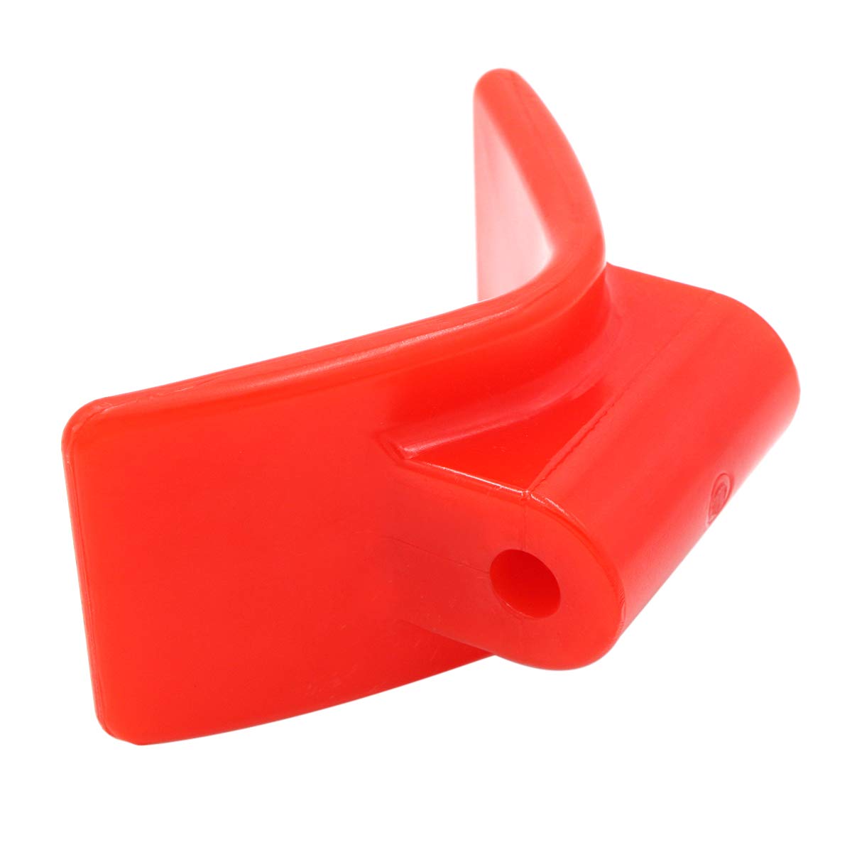 GHmarine Yellow Orange Bow Stop Roller 3" Polyurethane 'V' for Boat Trailer Non Marking