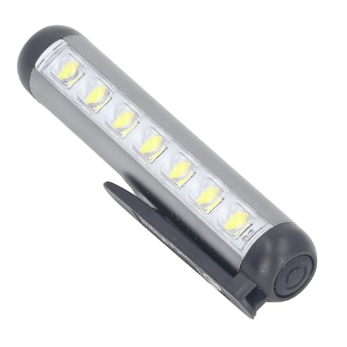 Qcwwy LED Penlight Aluminum Alloy Portable USB Rechargeable Dual Beam Penlight for Medical Professionals, Nurses - Pocket Handheld Light