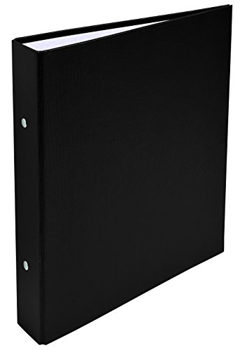 Exacompta PP Covered Ring Binder, A5, 2 Rings, 40mm Spine - Black
