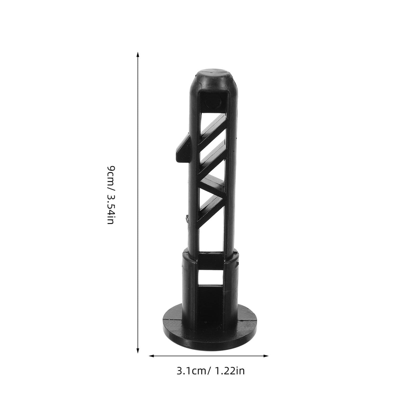 PartyKindom 4pcs Trash Can Latch Dustbin Lid Latch Wheelie Trash Hinges Garbage Can Latches Trash Bins Accessories Dust Bin Hinge Pin Wheelie Bin Lid Pin Trash Can Lock Trash Bin Latch Plastic