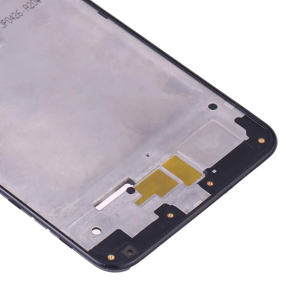 for Galaxy A20 SM-A205F/DS, A205FN, A205GN/DS, A205YN, A205G/DS Front Housing LCD Frame Bezel Plate (Black)