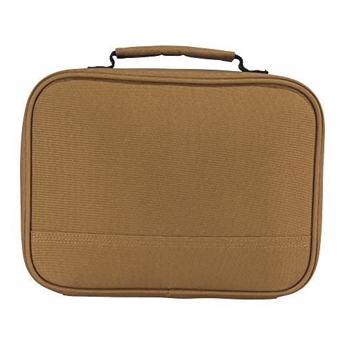 Carhartt Insulated 4 Can Lunch Cooler, Brown, One Size