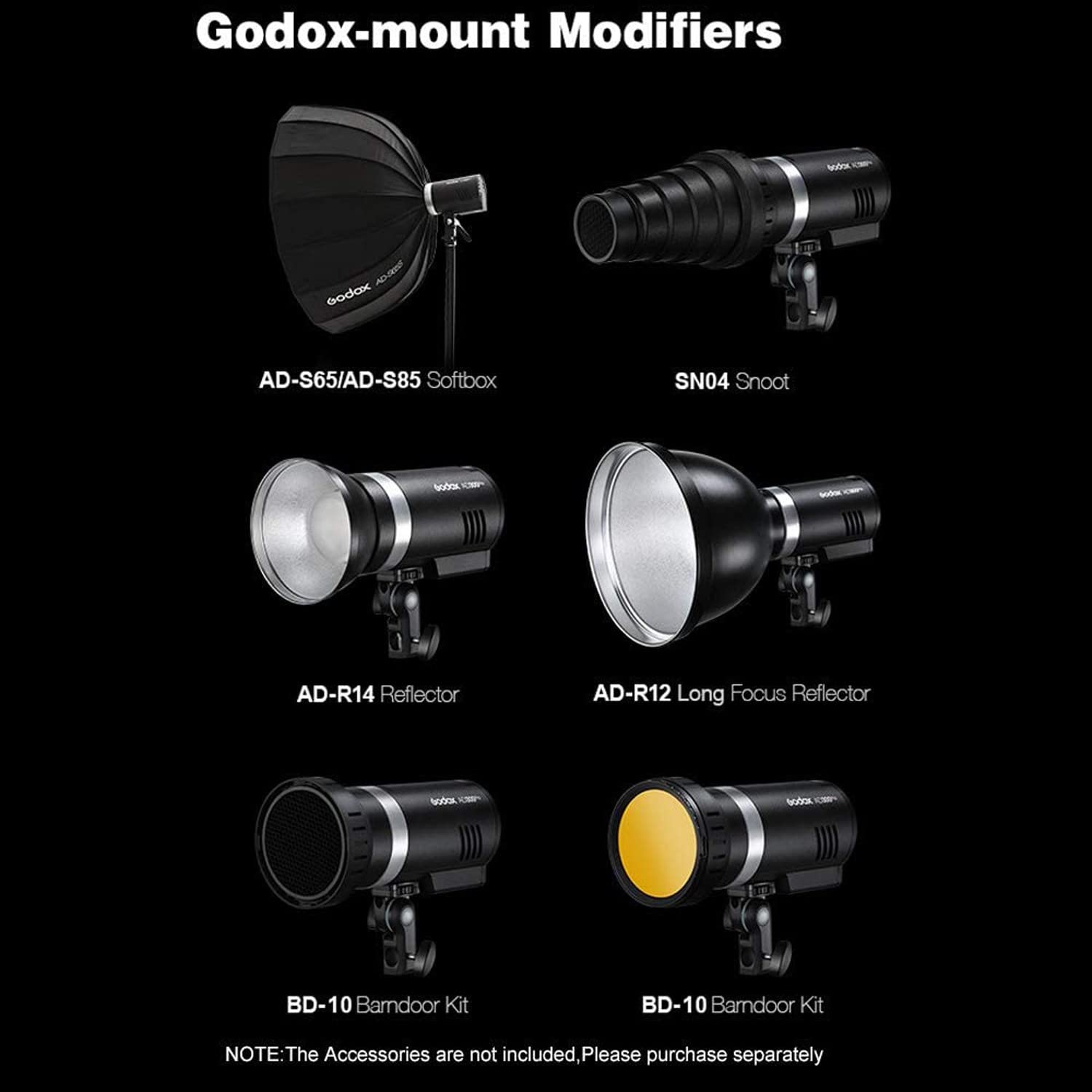 GODOX AD300 Pro Godox AD300Pro Godox Flash for Canon Sony Nikon Fuji Olympus Panasonic Camera,TTL 2.4G HSS 1 / 8000s Outdoor Strobe with 2600mAh Lithium Battery,320 Full Power Flashes