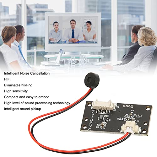 Microphone Module, Easy to Install HiFi Professional Compact Size Mini USB Microphone Module High Sensitivity for Commercial Display Advertising Machine