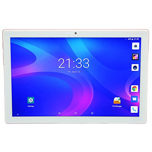 Kufoo Search Tablet, 10.0 Inch Pink Tablet 100β240V for 11.0 for Play (EU Plug)