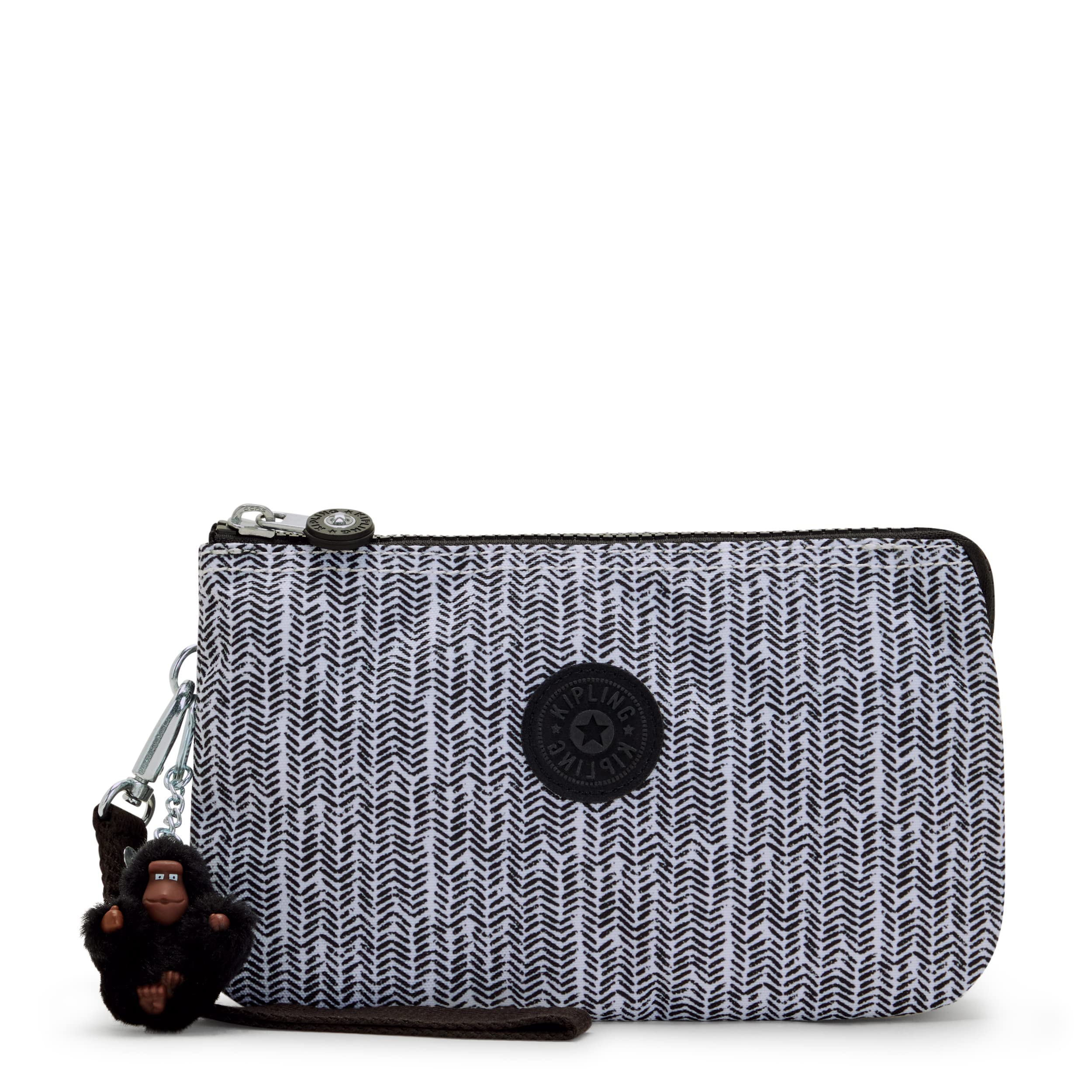 Kipling Women’s Creativity Extra Large Wristlet, Versatile Cosmetics Kit, Lightweight Nylon Travel Organizer