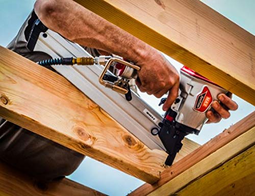 MAX USA CORP SuperFramer SN883RH3 21 Degree Framing Full Round Head Stick Nailer up to 3-1/4"
