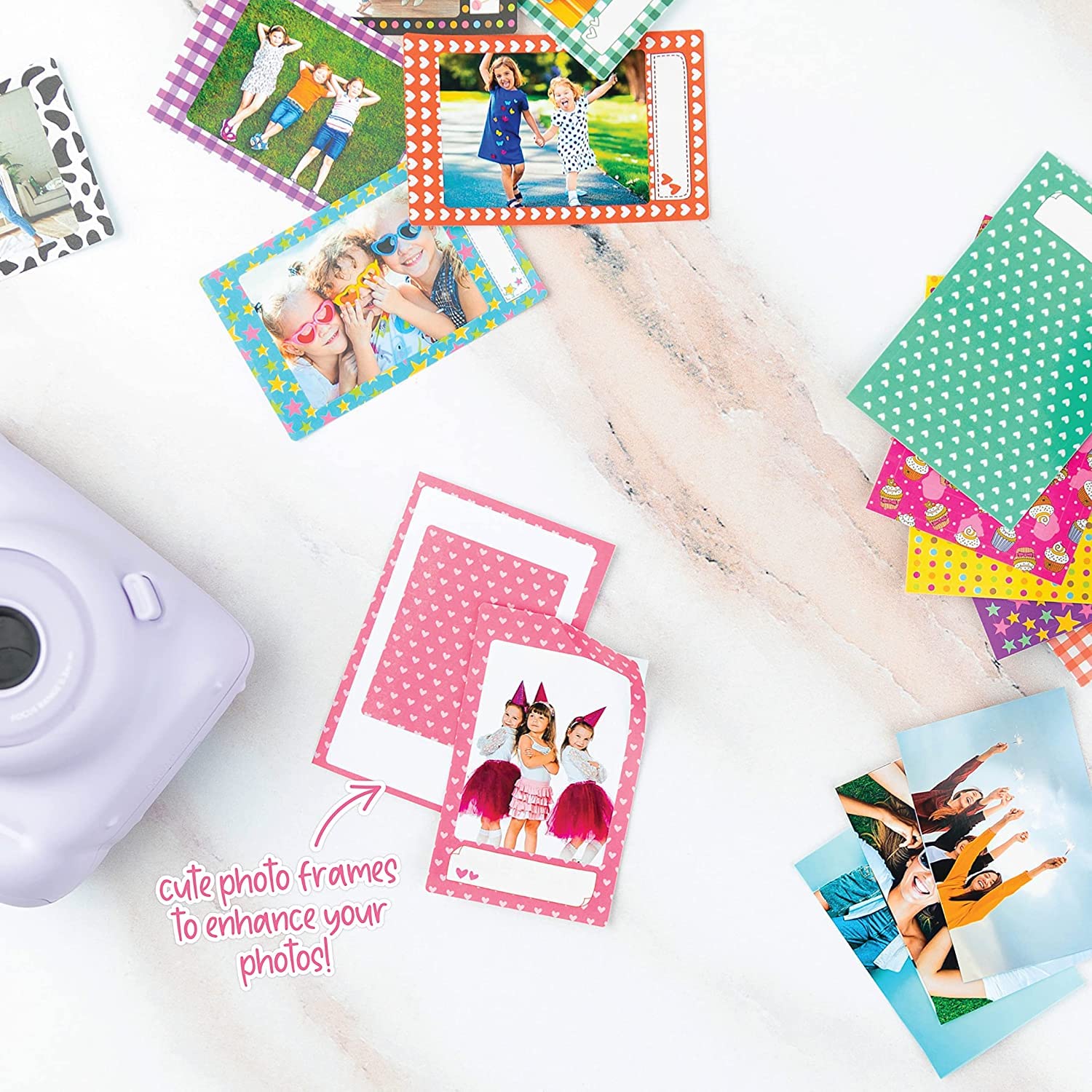 Fujifilm Instax Mini 40 Instant Camera with Fujifilm Instant Mini Film (40 Sheets) with Accessories Including Compatible Case with Strap, Photo Album 64 Pockets, Stickers, Bunlde (40 Film)