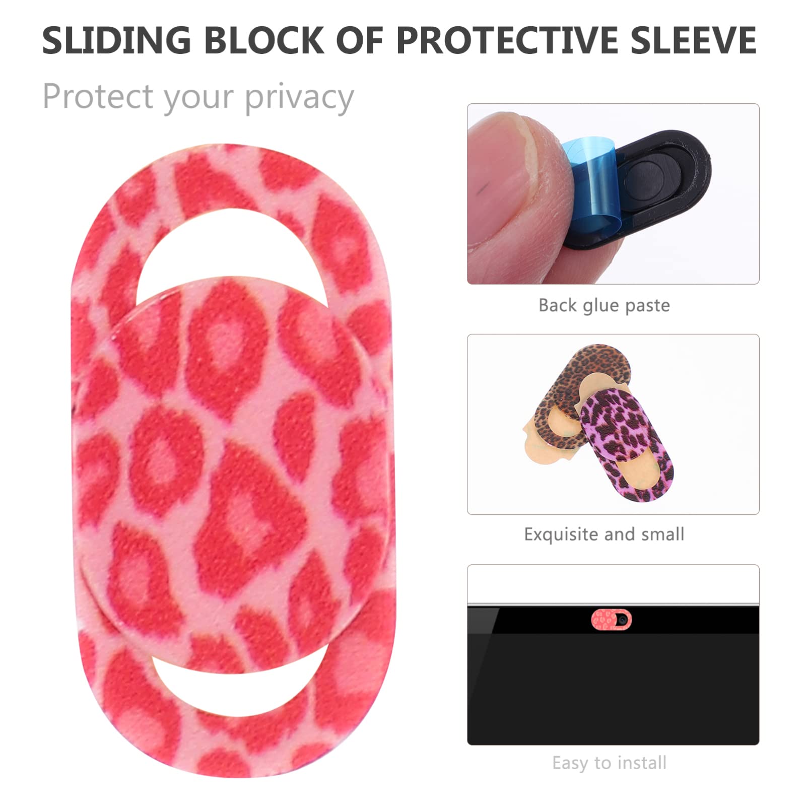 KOMBIUDA 10pcs Camera Cover Webcam Cover Tablet Camera Slide Computer Tablet Camera Blocker Webcam Blocker Laptop Camera Slide Tableta Led Tablet Phone Camera Protector Abs Slider Universal
