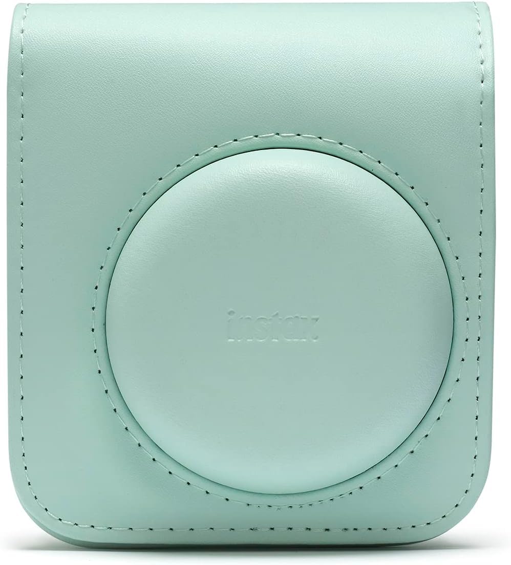 Fujifilm INSTAX Mini 12 Instant Film Camera (Mint Green) Bundle, Includes: INSTAX Mini Film (20 Exposures), INSTAX Mini 12 Case and More (5 Items)