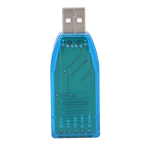 MOS Tube Control Board, Convenient DC 5-24V 5A USB Smart Control Switch Single Byte Command USB Relay Module for PC (Relay Module with Housing)