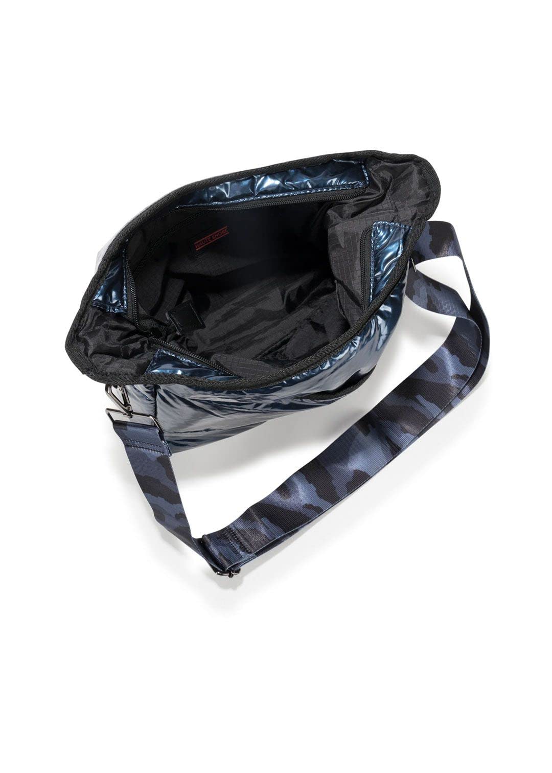 Haute Shore - Perri Acme Puffer Crossbody Bag, Metallic Cobalt Blue