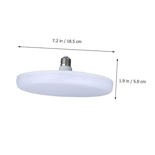OSALADI 1Pc LED Flying Saucer Light Ceiling Chandelier Round Chandelier Ceiling Flush Mount Light Fixture Flat Lighting Fixture Hanging Lamp Lantern Retro Single Light Round Ceiling Lamp