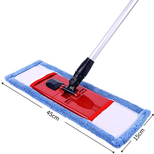 JHHDP Professional Microfiber Mop Stainless Steel Handle Premium Mop PadsMicrofiber Cloths