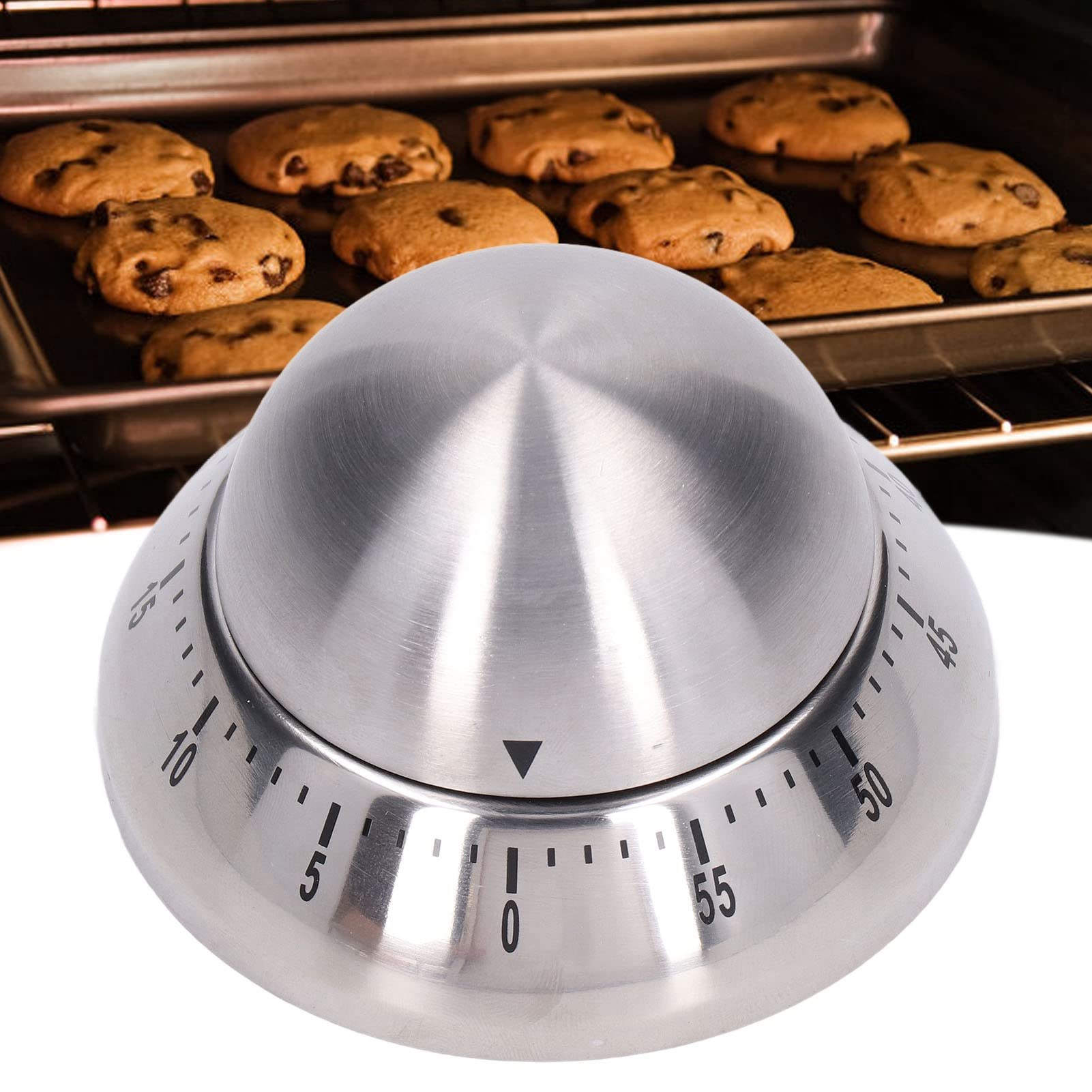 Kitchen Cooking Timer, Mechanical Rotating Timer Clock Durable Kitchen Accurate Timing Reminder, Kitchen Essentials Timer with 70db Loud Alarm