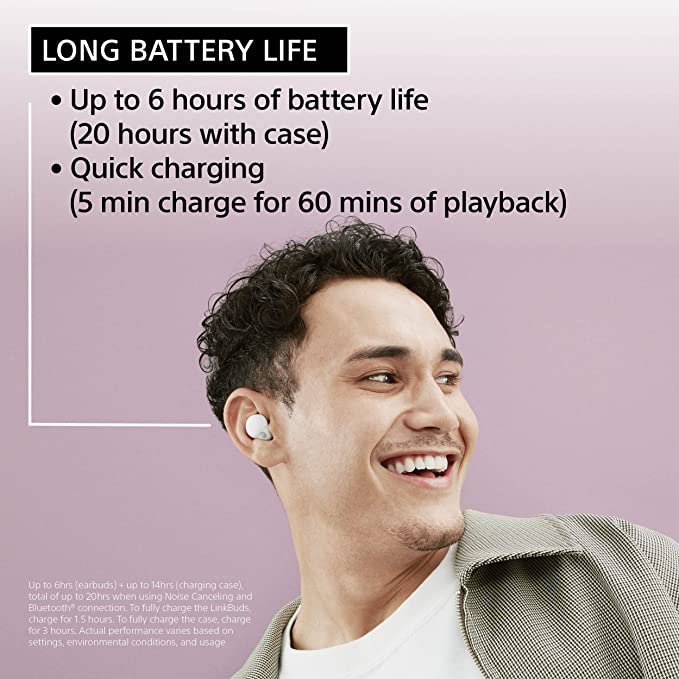 Sony LinkBuds S Truly Wireless Noise Canceling Earbud Headphones - WFLS900N/C
