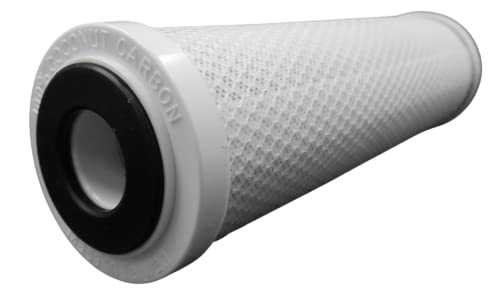 IPW Industries Inc. Compatible for Crystal Quest CQE-RC-04000 5-Micron Carbon Block Filters - Pack of 2