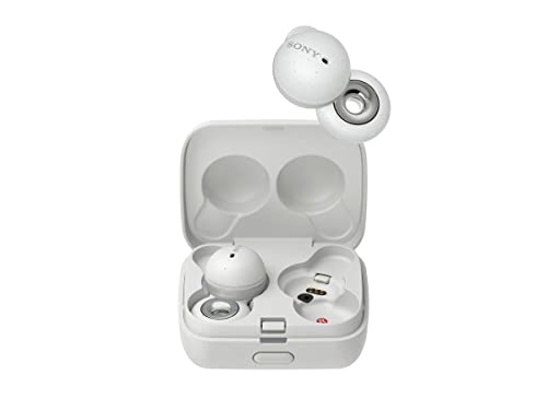 Sony LinkBuds Truly Wireless Earbud Headphones with Alexa Built-in, White (Renewed)